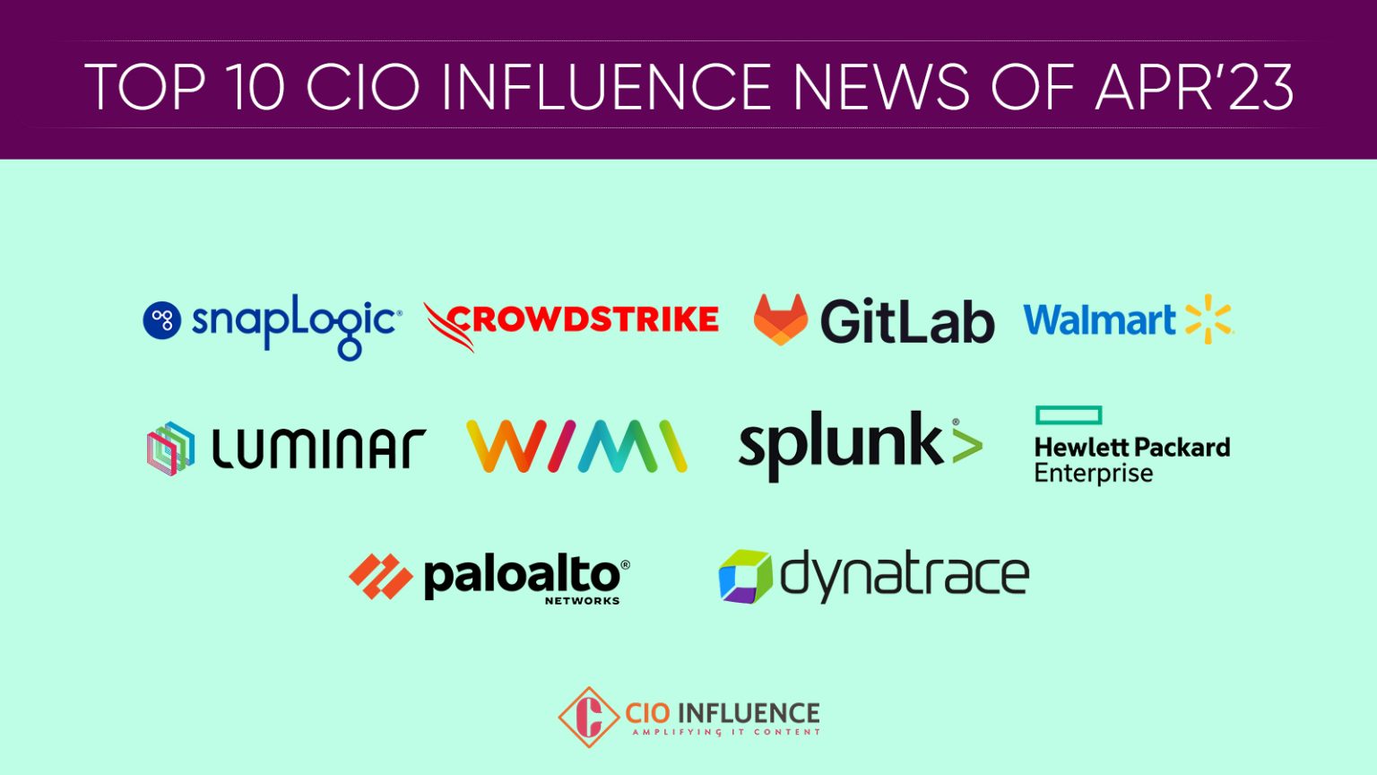 Top CIO Influence News of Apr'23