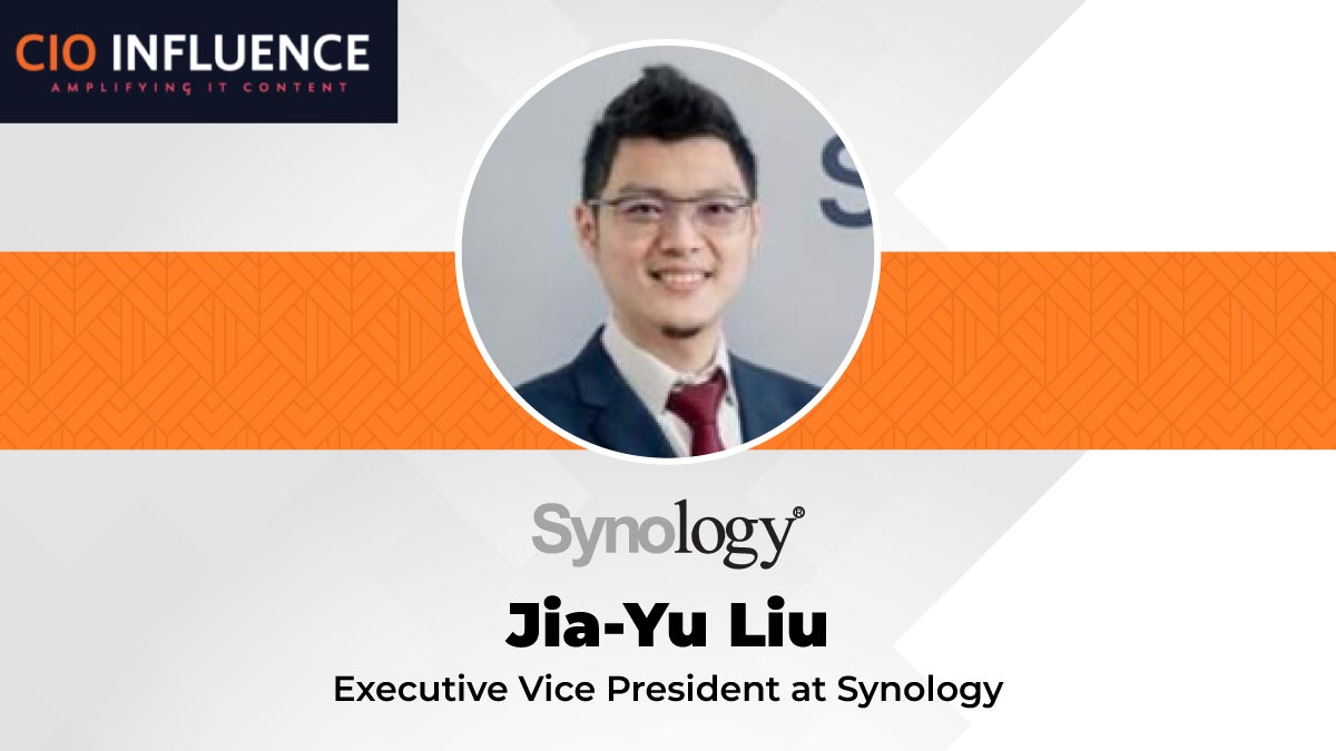 CIO Influence Interview with Jia-Yu Liu, EVP at Synology