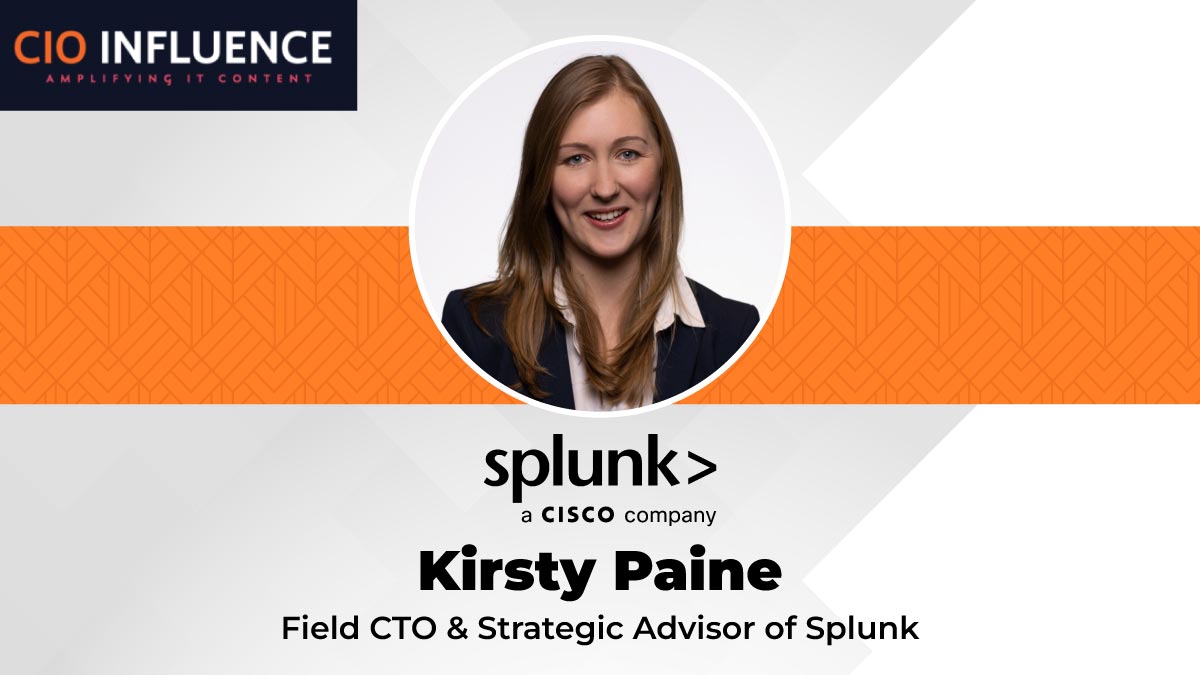 CIO Influence Interview with Kirsty Paine, Splunk
