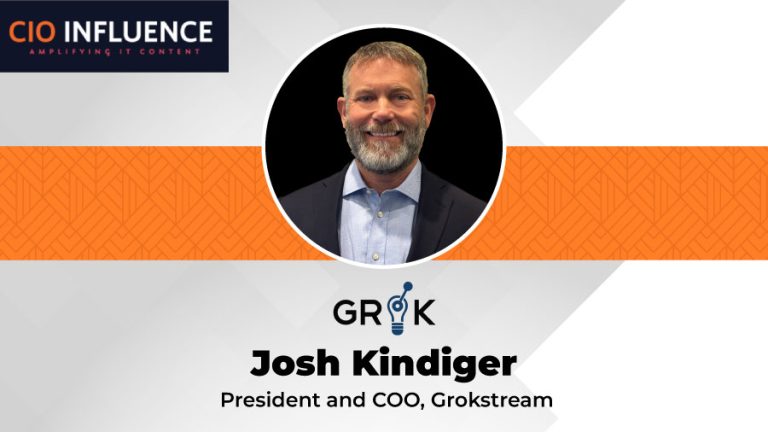CIO Influence Interview with Josh Kindiger, Grokstream